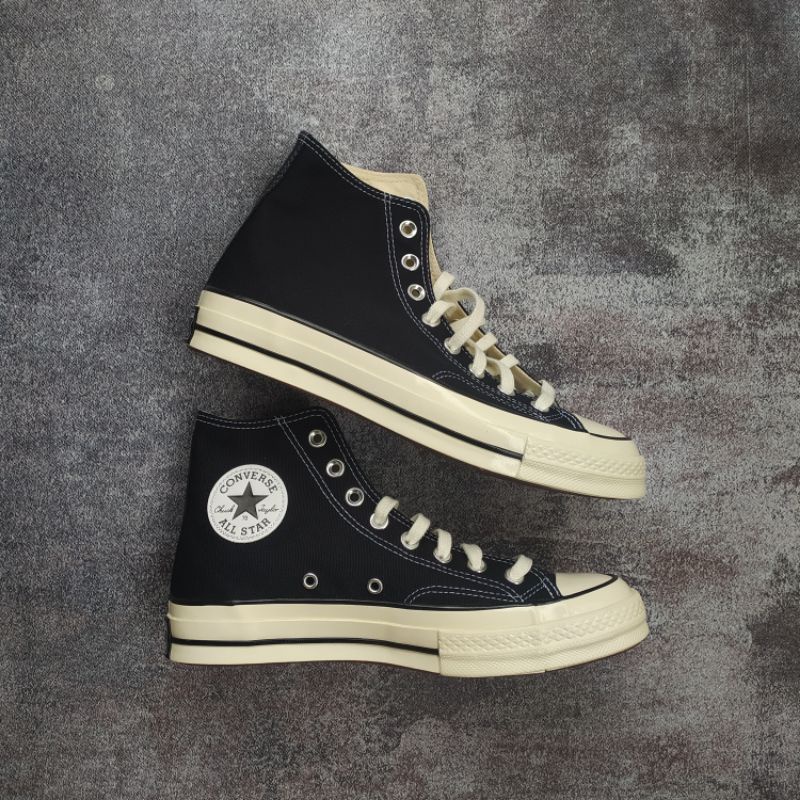 Jual [ORIGINAL RESMI PT MAP] Converse Chuck 70 High Black/White/Egret ...