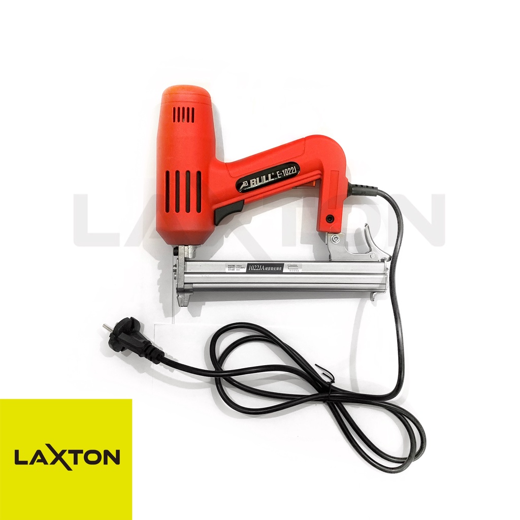 Jual MESIN paku tembak listrik BULL Gun Nailer Staples | Shopee Indonesia