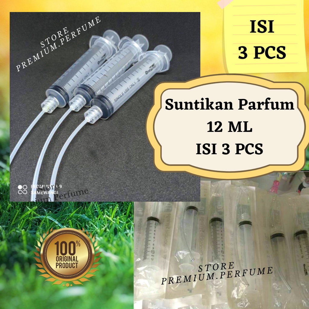 Jual ( ISI 3 PCS ) SUNTIKAN BIBIT PARFUM & SELANG - BIBIT PARFUM ...