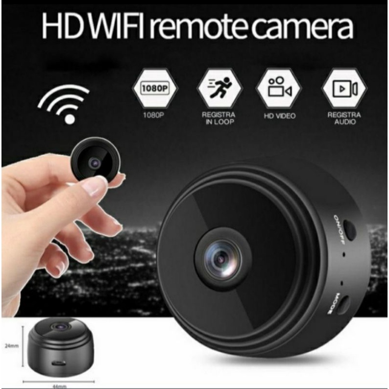 Jual Mini Spy Camera WiFi Hidden Camera Wireless HD 1080P 5MP ( Kamera ...