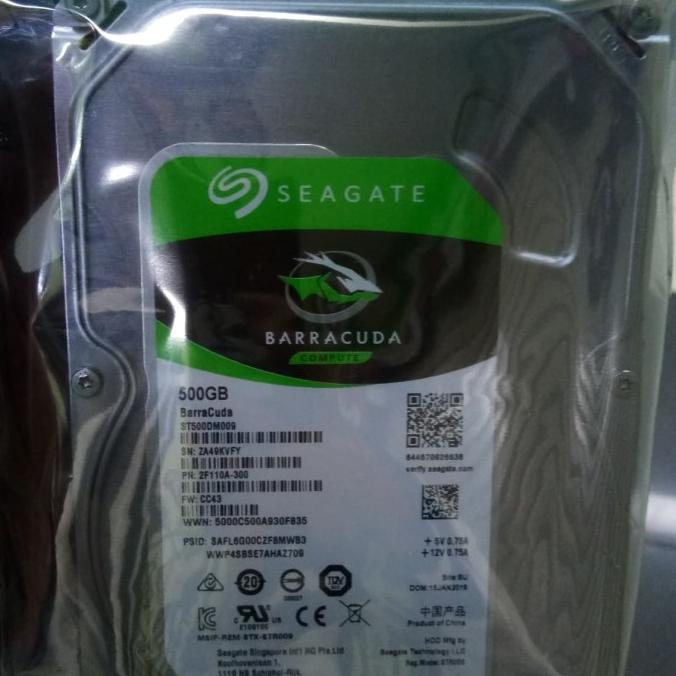 Jual media penyimpanan data Seagate HArdisk 3.5 internal 500GB | Shopee ...