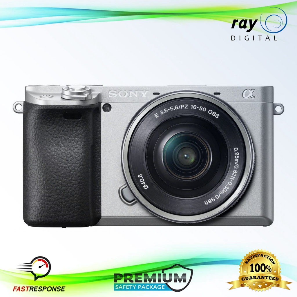 Jual Sony Alpha 6400 Kit 16-50mm F3.5-5.6 OSS Silver - Sony A6400 Kit ...
