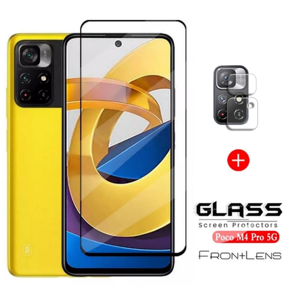 Jual PAKET Tempered Glass Xiaomi POCO M4 PRO 5G / POCO M4 PRO 4G / POCO ...