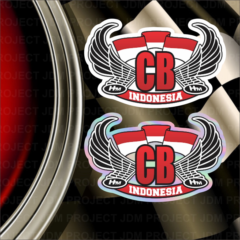 Jual Sticker printing CB INDONESIA JDM | Shopee Indonesia