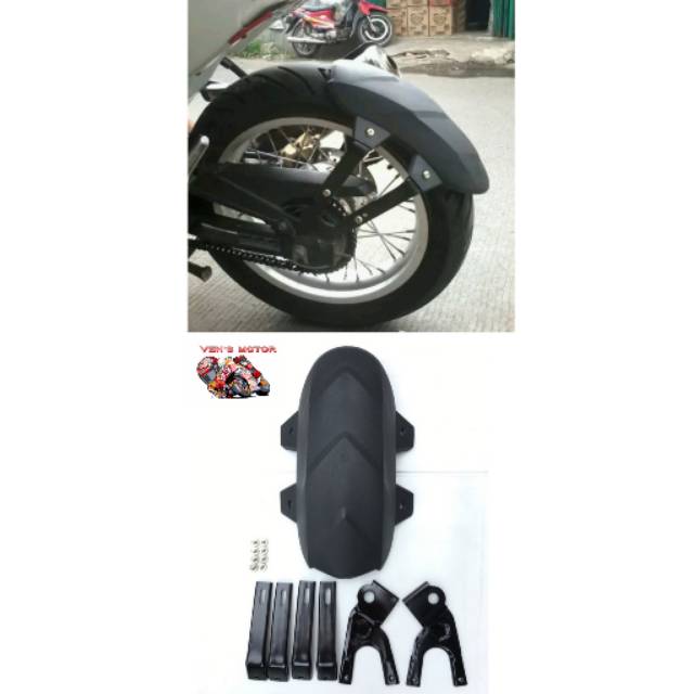 Jual Mudguard Motor HMS Universal - Spakbor Pelindung Lumpur Motor ...