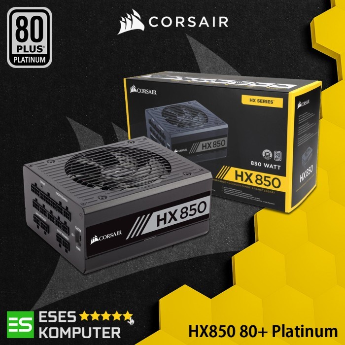 Jual PSU Corsair HX Series HX850 - 850 Watt 80 Plus Platinum Fully Modular | Shopee Indonesia