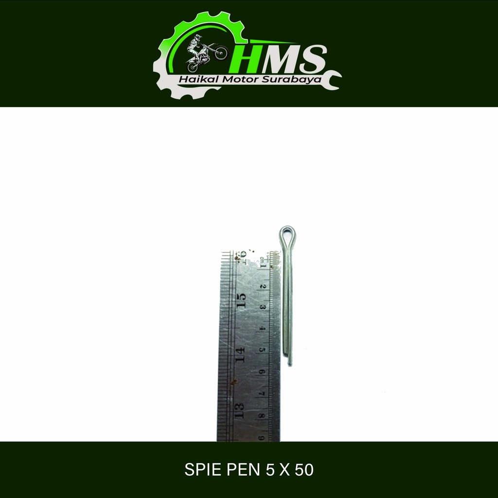 Jual SPIE PEN 5 x 50 / Pengunci Mur Baut Universal (Harga Per 1 Biji) - SPLIT PEN / SPI PEN ...