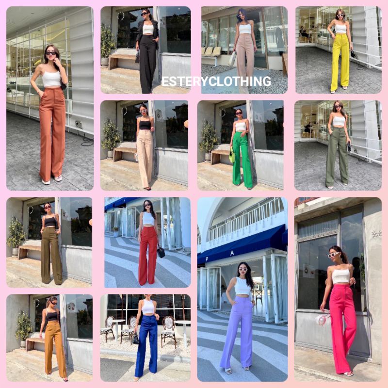 Jual 00013_ READY CELANA PROMTHONG KULOT HW PANTS 001//CELANA KULOT ORI ...