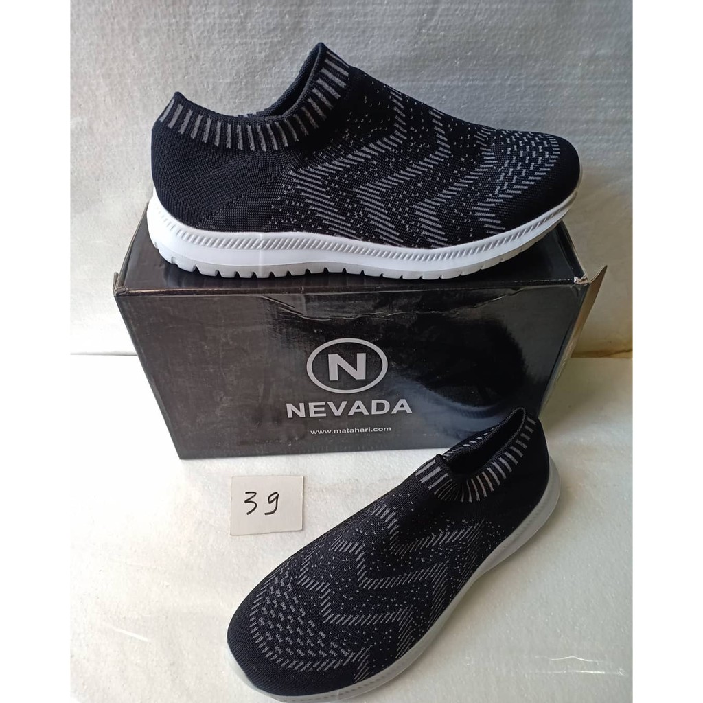 Jual Sepatu nevada, sport (black) | Shopee Indonesia