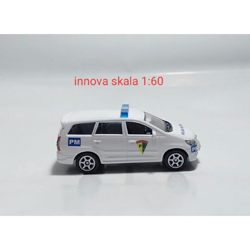 Jual diecast miniatur pajangan toyota innova custom polisi militer AD ...