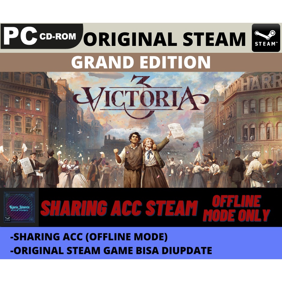 Jual Victoria 3 Grand Edition PC Game Sharing Original | Shopee Indonesia