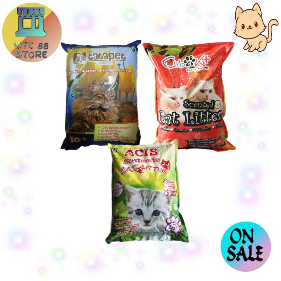 Jual PASIR KUCING GUMPAL WANGI CUB N KIT / TATAPET / ACIS 10L (GOSEND/GRAB) | Shopee Indonesia
