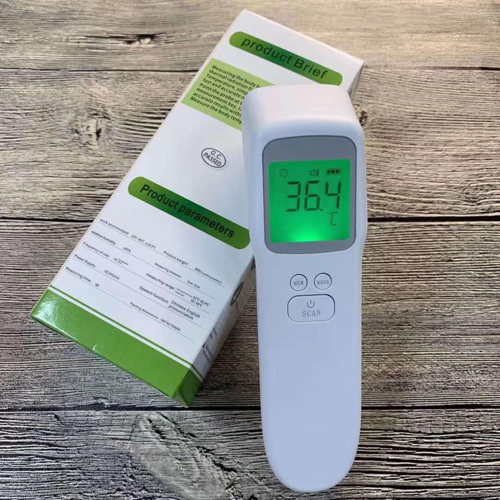 Jual Thermometer Clinikal Medical Infrared Forehead test Covid-19 Resmi ...