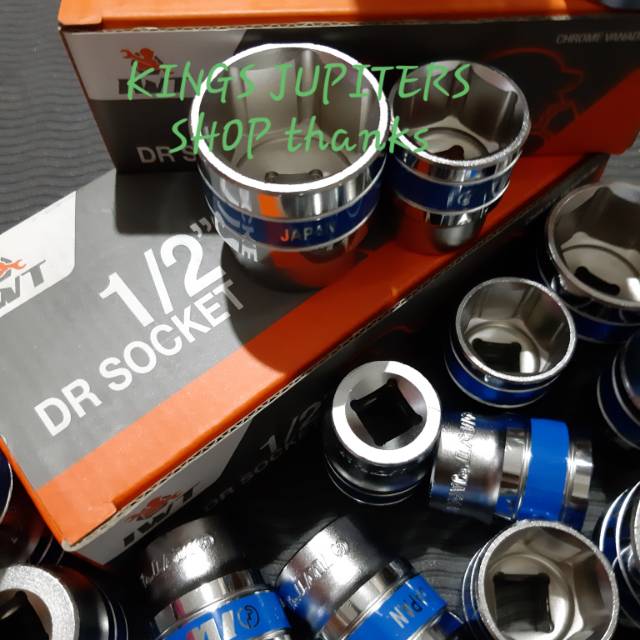Jual 1/2dr JAPAN Mata kunci sock 32mm 6pt IWT atau MAXPOWER socket syok ...