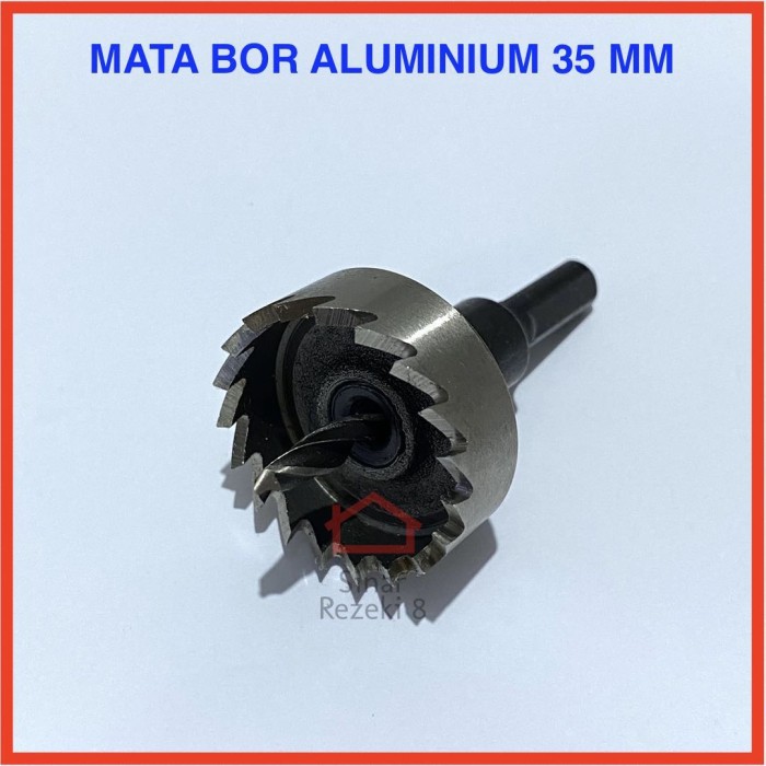 Jual Mata Bor Aluminium 35 mm / Hole Saw Engsel Sendok Kayu Besi ...