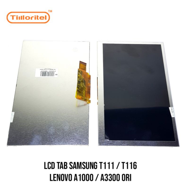 Jual LCD SAMSUNG TAB 3 V / T111 / T116 / LENOVO A1000 / A3300 ORI | Shopee Indonesia