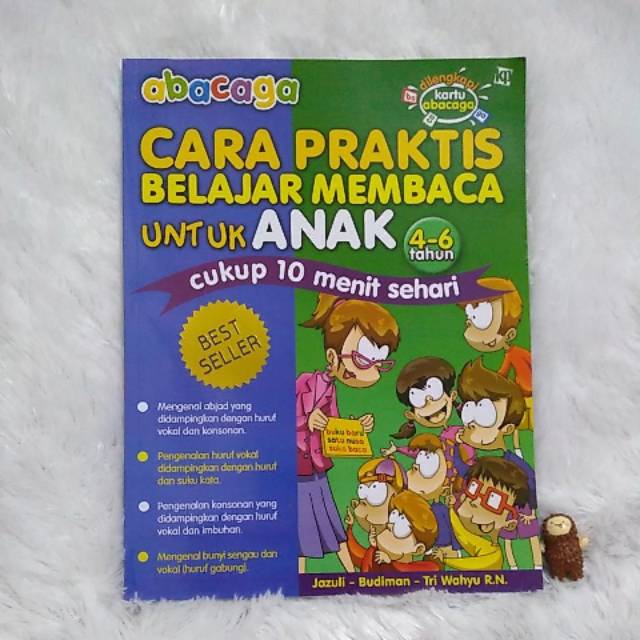 Jual abacaga cara praktis belajar membaca untuk anak 4-6 tahun | Shopee ...