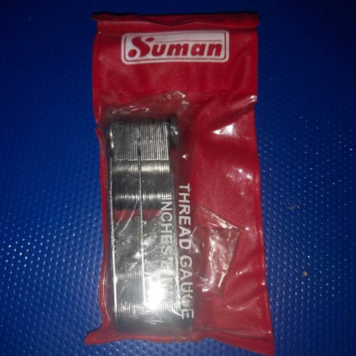 Jual SUMAN Thread Pitch Gage 6-42TP - SOLAR Screw Pitch Gauge WW-MM ...
