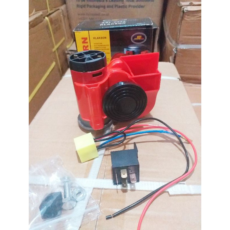 Jual klakson kapal motor atau mobil 12volt | Shopee Indonesia