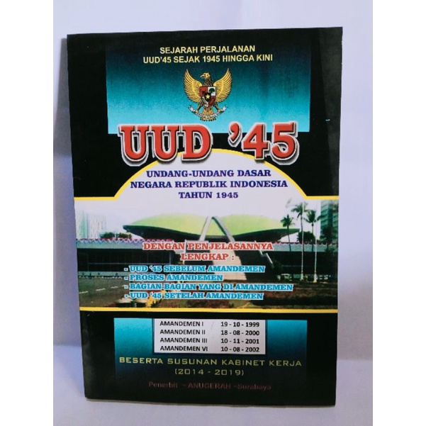 Jual UUD 1945 beserta 4 Amandemen | Shopee Indonesia
