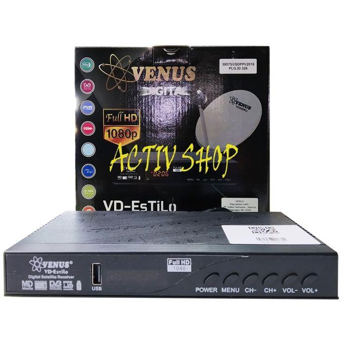 Jual Receiver Parabola Venus Full HD 1080p Garansi 1 Tahun Resmi Venus ...