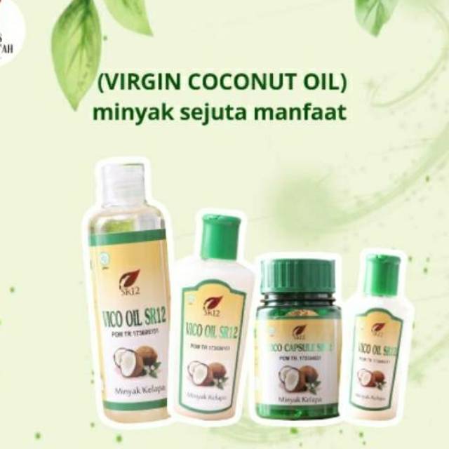 Jual VSO SR12 (virgin coconut oil) minyak sejuta manfaat 100 ml | Shopee Indonesia