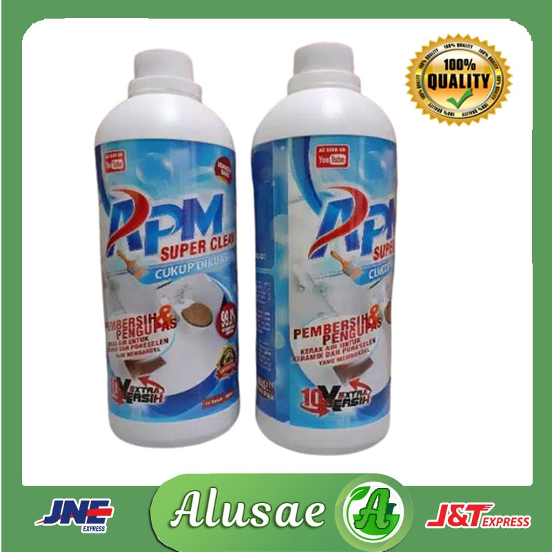 Jual Cairan Pembersih Kerak Kamar mandi Toilet WC Membandel Apm Super ...
