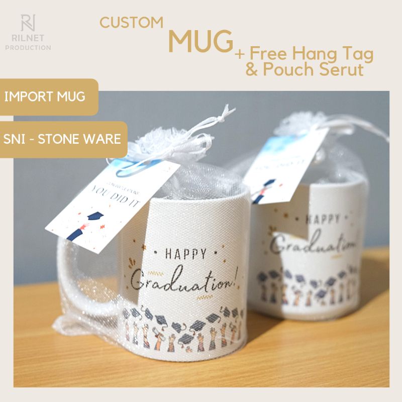 Jual Custom Print Mug Keramik Import - Cetak Gelas ( Hampers - Gift ...