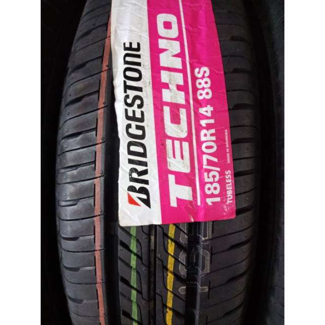 Jual 185/70 R14 Bridgestone new techno avanza xenia kijang kuda panther | Shopee Indonesia