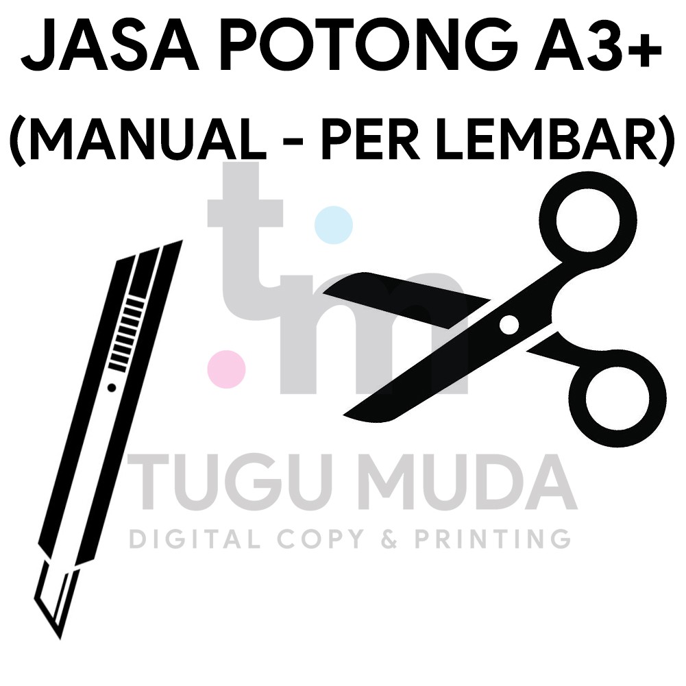 Jual Potong A3+ Manual (Brosur/Kartu/Sticker) | Shopee Indonesia