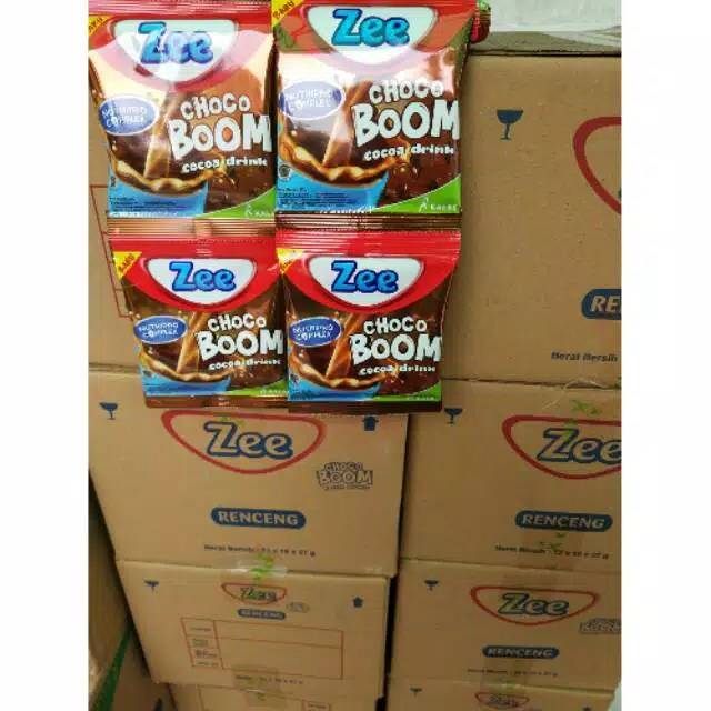 Jual Zee Choco Boom ( Minuman Coklat ) KHUSUS KARTONAN | Shopee Indonesia