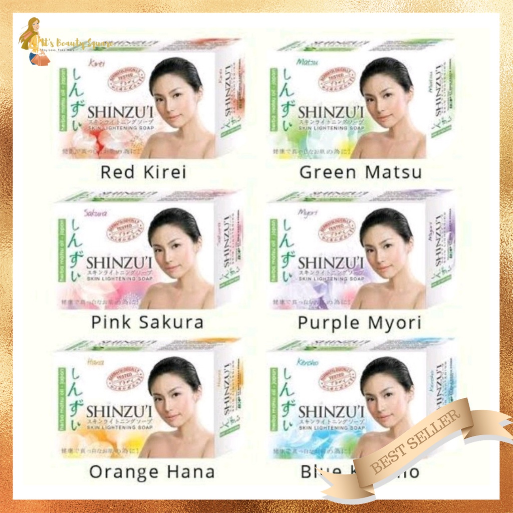 Jual Shinzu'i Skin Lightening Bar Soap - Shinzui [85gr] | Shopee Indonesia