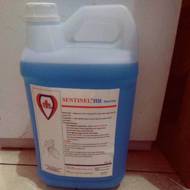 Jual SENTINEL HAND RUB 5 LITER hand sanitizer dengan 3 kombinasi ...