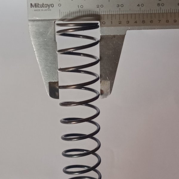 Jual spring tekan baja 1.8 mm diameter dalam 18.4 diameter luar 22 mm ...