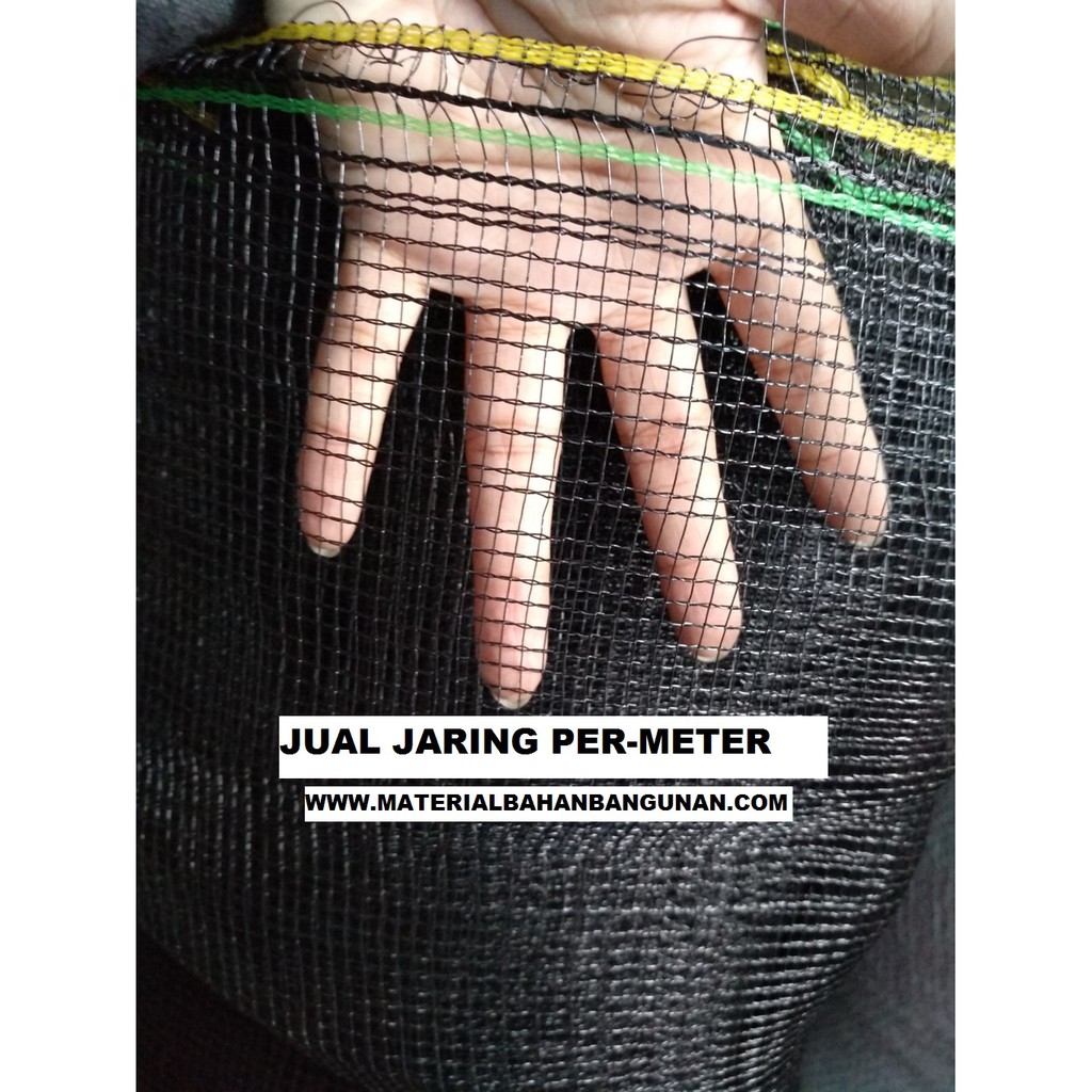 Jual Jaring Anti Serangga Hitam kuning Hijau Pemancingan Depok ...