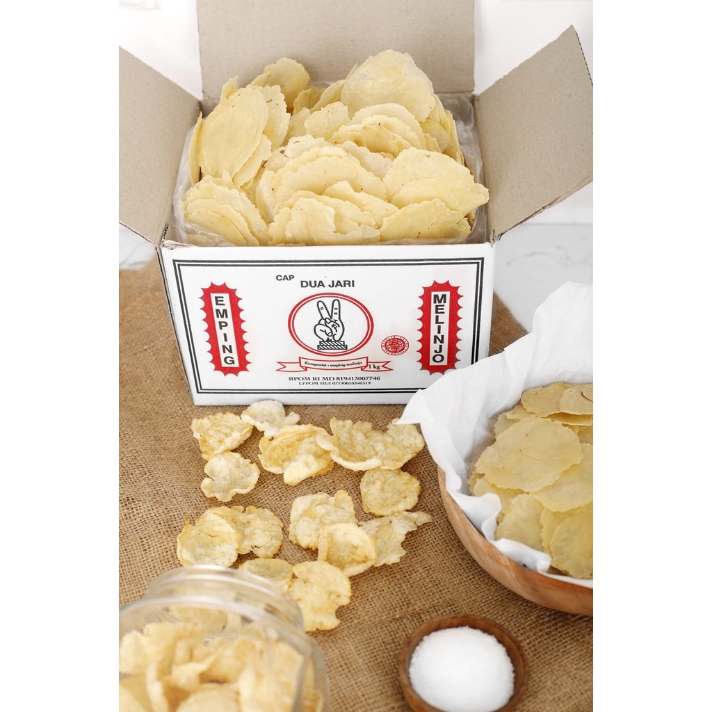 Jual Emping Melinjo Mentah 1Kg Super | Shopee Indonesia