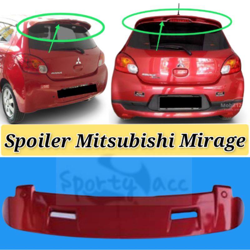 Jual Spoiler mitsubishi mirage | Shopee Indonesia
