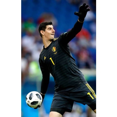 Jual COD POSTER HIASAN DINDING PEMAIN SEPAK BOLA THIBAUT COURTOIS ...
