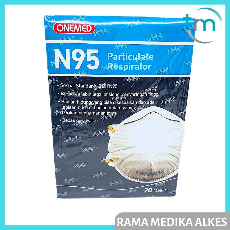 Jual Masker N95 Onemed | masker n95 (1 box isi 20 pcs) | Shopee Indonesia