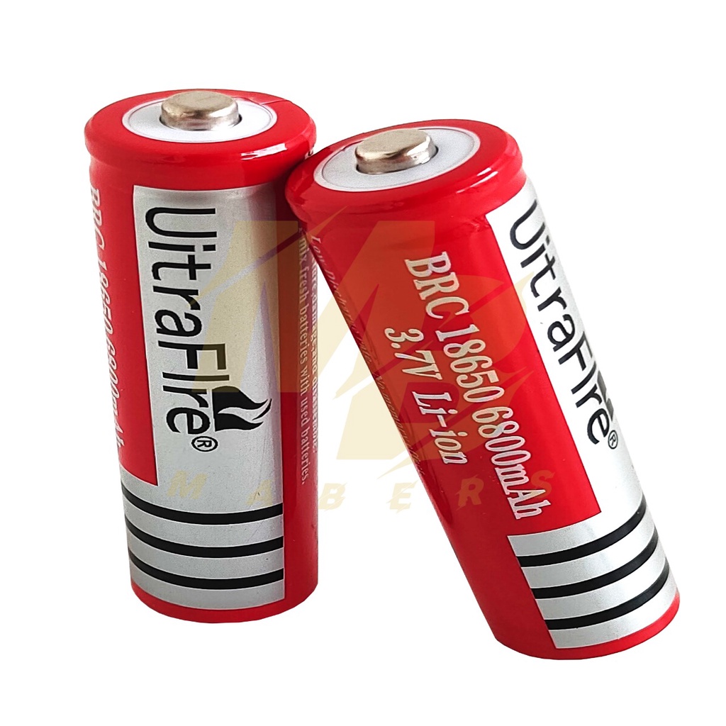 Jual Baterai Cas Lithium 3.7V li-ion 18650 6800mAh / Rechargeable battery | Shopee Indonesia