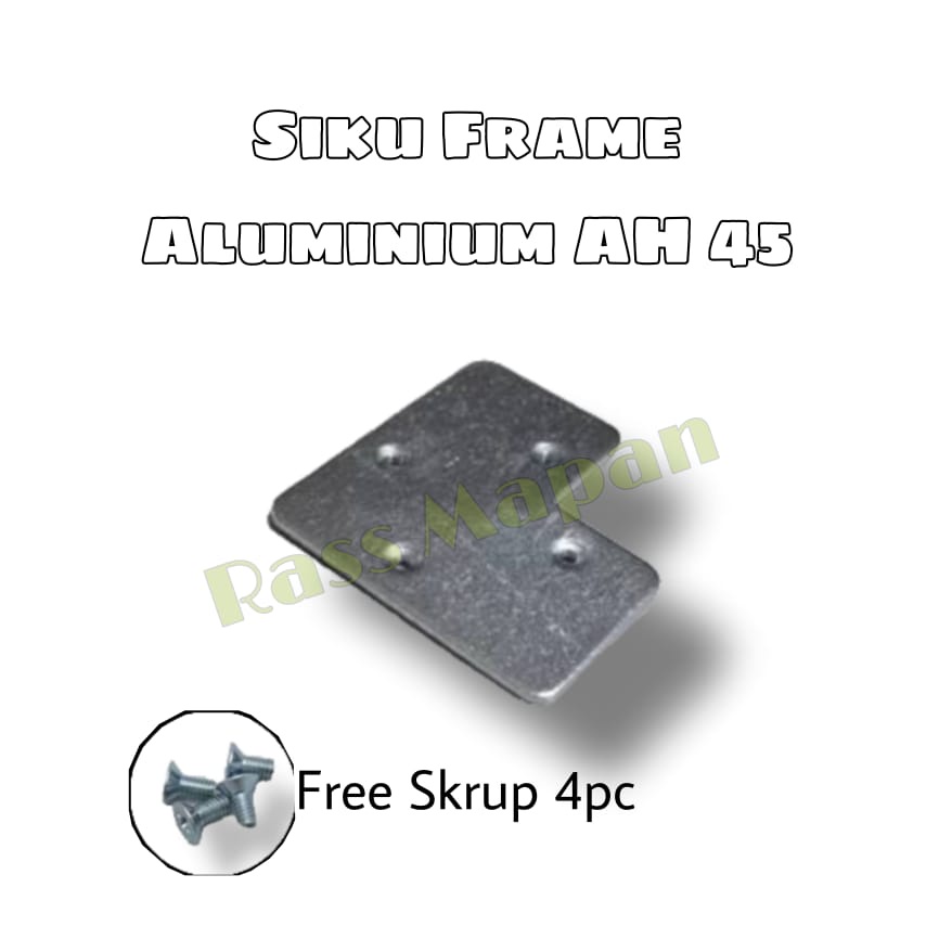 Jual Siku Frame Aluminium Spigot AH 45 / SA 45 / AH 21 Huben | Shopee ...