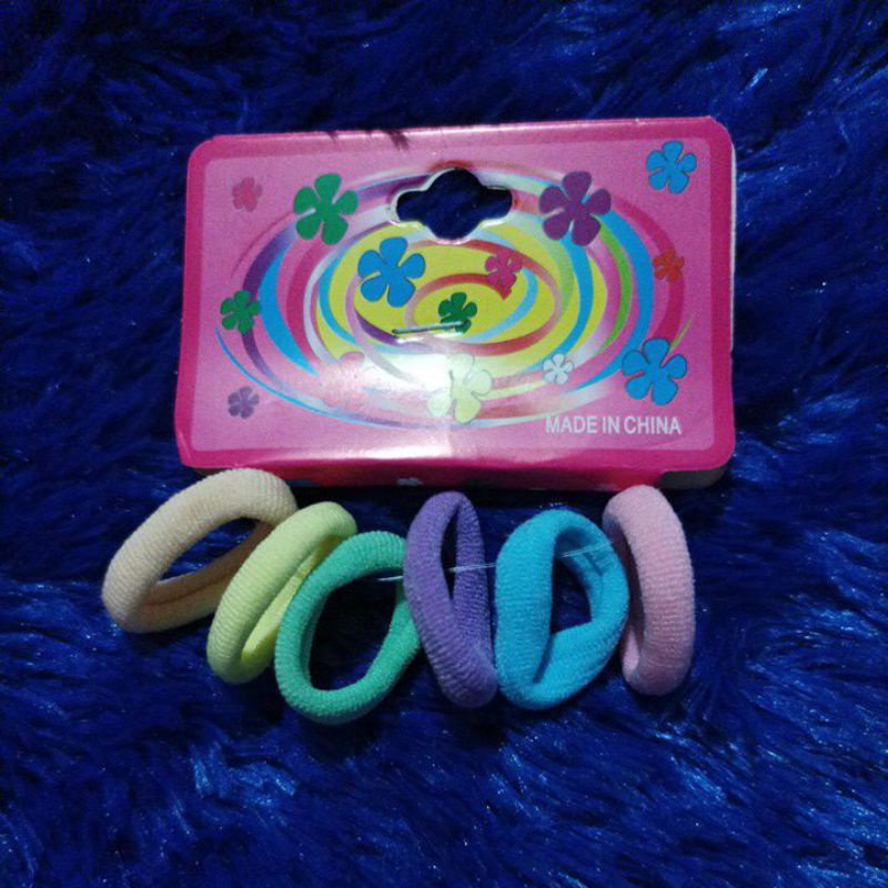 Jual Ikat Rambut bulat (kuncir donat) kecil kecil | Shopee Indonesia