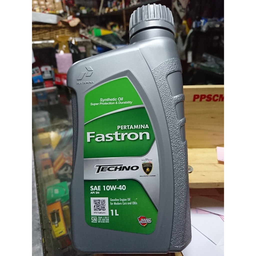 Jual Pertamina FASTRON TECHNO SAE 10W 40 API SN Botol 1L oli mobil ...