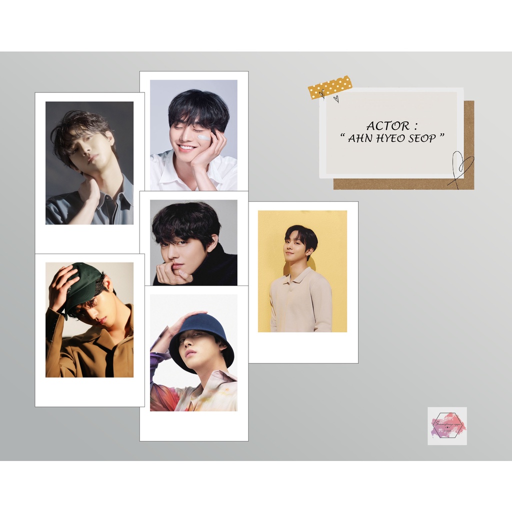 Jual AHN HYEO SEOP - PHOTOCARD POLA KACTOR isi 5pcs | Shopee Indonesia