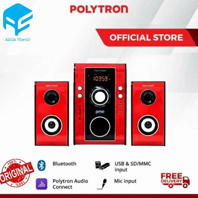 Jual SPEAKER AKTIF POLYTRON PMA9503 PMA-9503 PMA 9503 MULTIMEDIA FULL BASS Termurah | Shopee ...