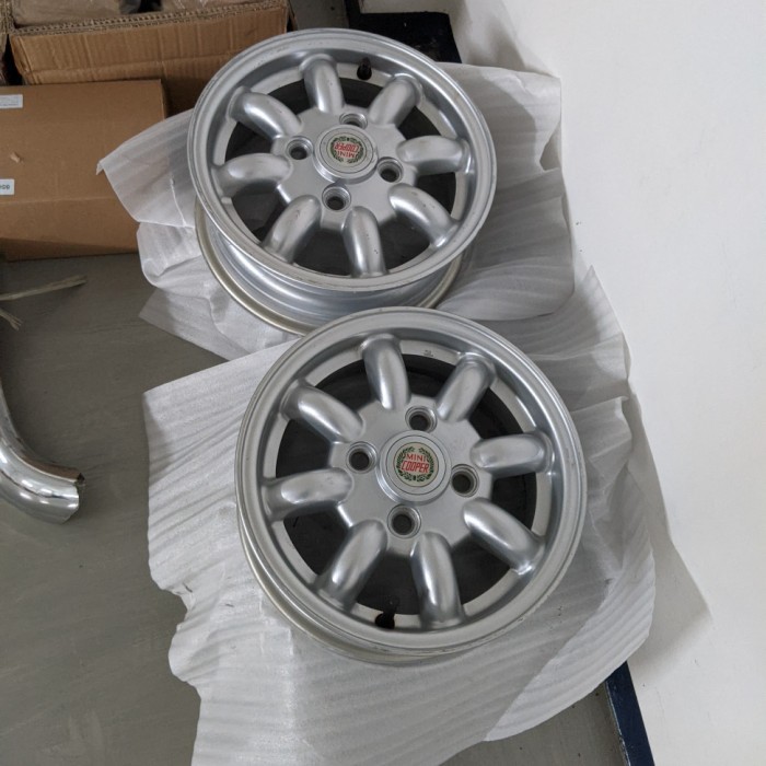 Jual velg pelg mini cooper rover classic klasik pcd 101.6 set | Shopee ...