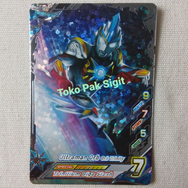 Jual Ultraman Orb Trinity Kartu Ultraman Fusion Fight R/B RB Card Ver 1 ...
