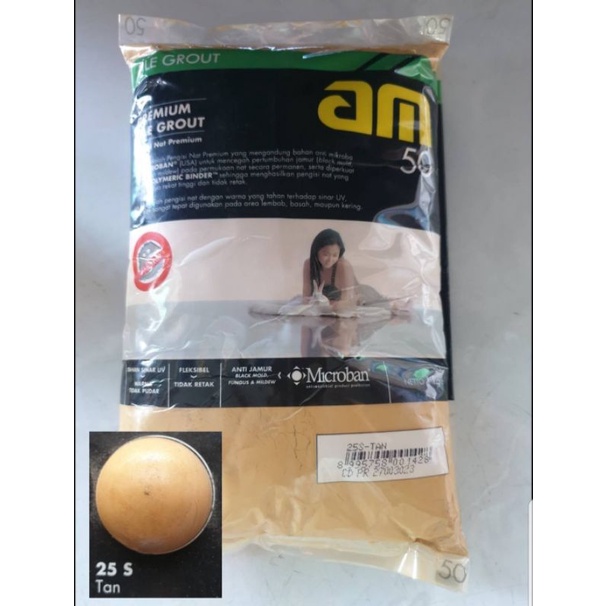 Jual Semen pengisi nat keramik dan granite AM 50 warna Tan | Shopee ...