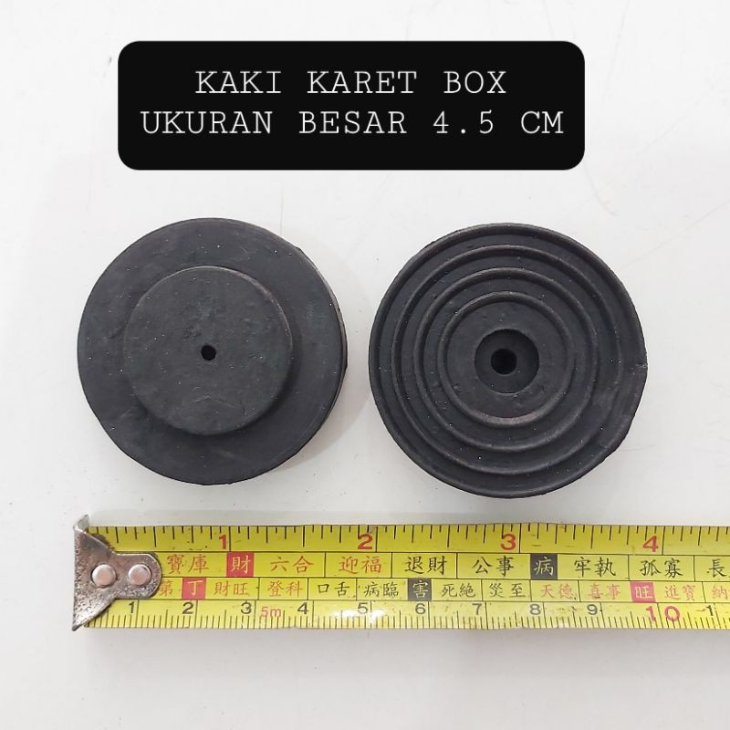Jual Kaki Karet 4,5 CM RATA Box Amplifier Speaker | Shopee Indonesia
