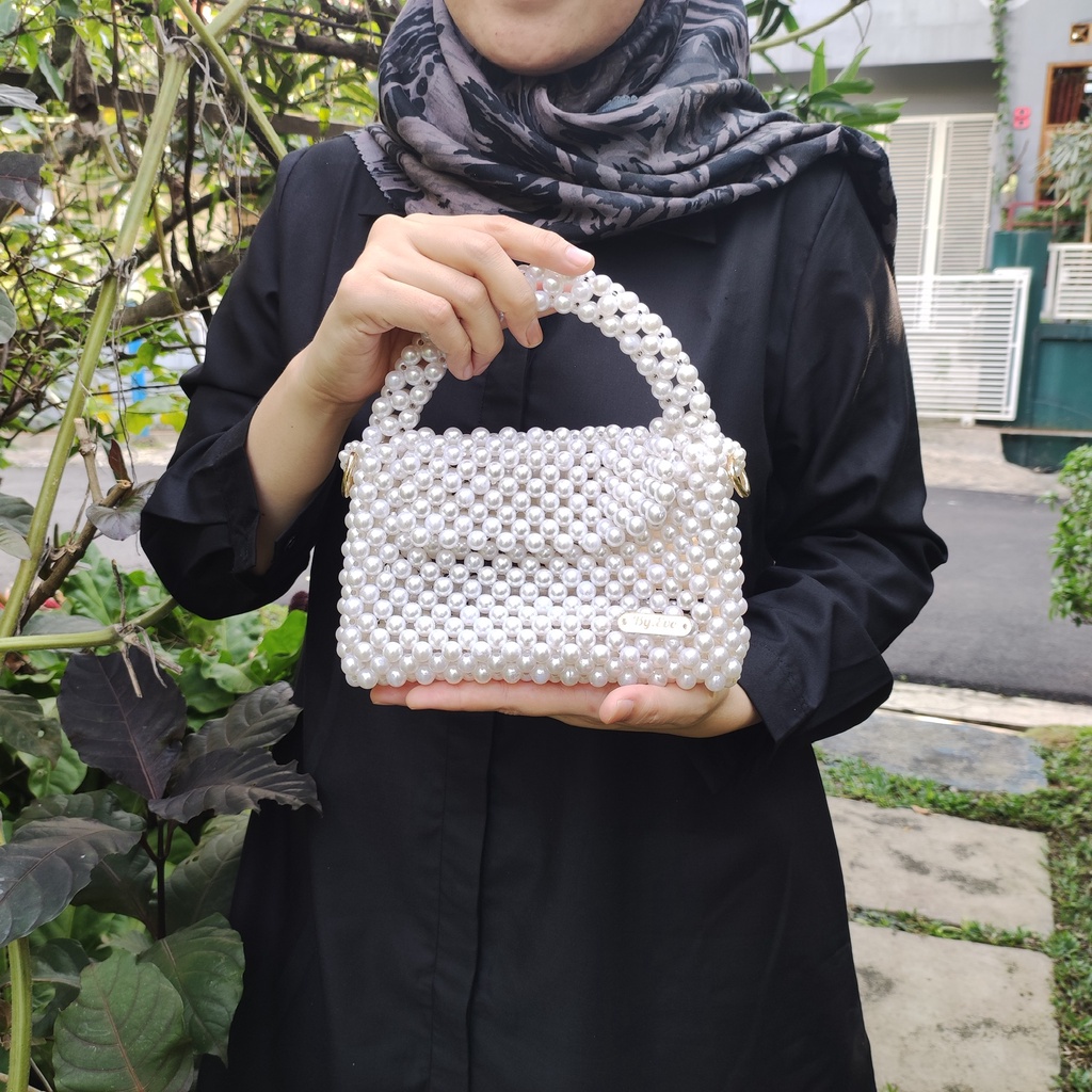 Jual Beaded Bag | Beads Bag | Tas Manik | Tas Mutiara | Tas Mote ...